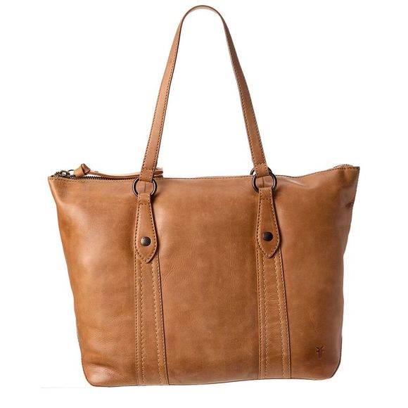 Frye | Bags | Frye Melissa Zip Leather Shopper Tote | Poshmark